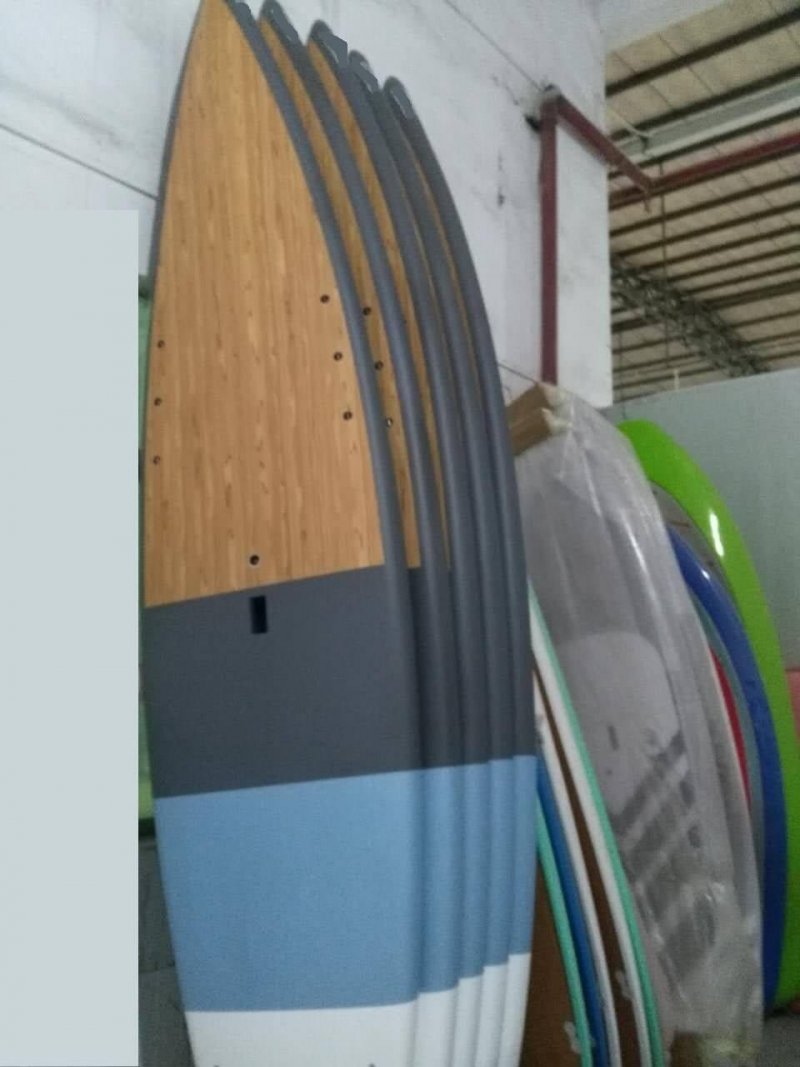 Bamboo Veneer Paddleboard - JINHUA HISUN Sport factory