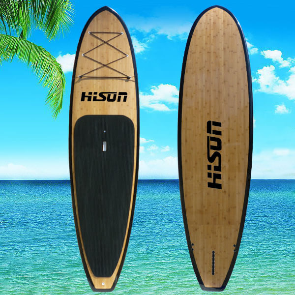 Bamboo Veneer Paddleboard - JINHUA HISUN Sport factory