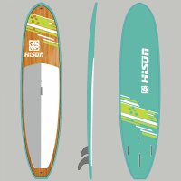 wooden paper stand up paddle boards - JINHUA HISUN Sport factory