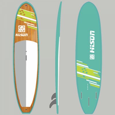 Bamboo Veneer Paddleboard - JINHUA HISUN Sport factory