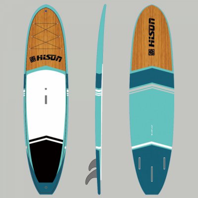 Bamboo Veneer Paddleboard - JINHUA HISUN Sport factory